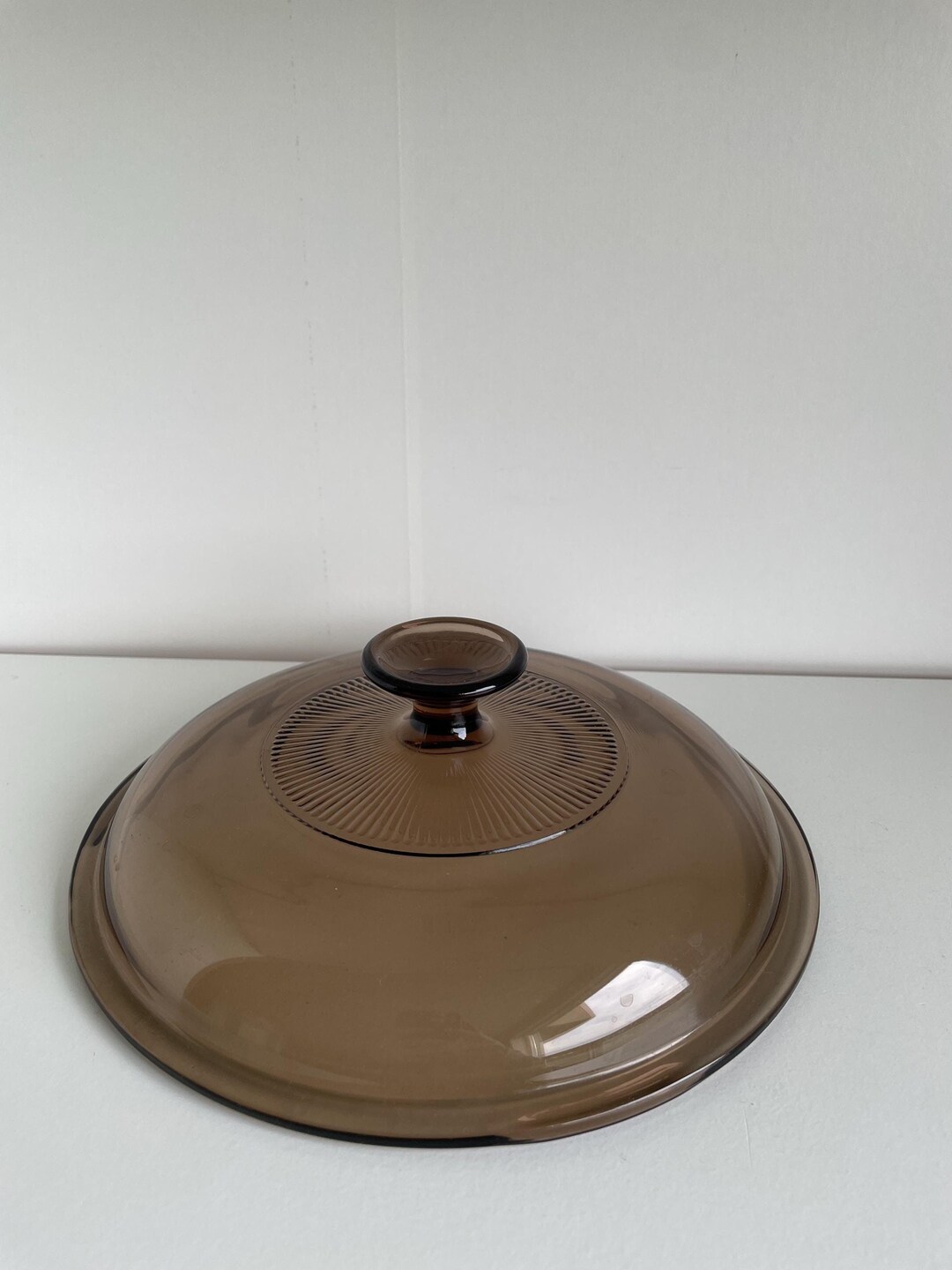 Vintage Pyrex Purple Smoky Glass 8" Lid - Pyrex Glass Round 8 Inch ...