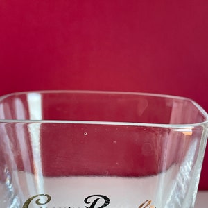 Square Crown Royal Glass - Gold Label Crown Royal Square Scotch ...