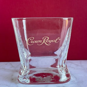 Square Crown Royal Glass - Gold Label Crown Royal Square Scotch ...
