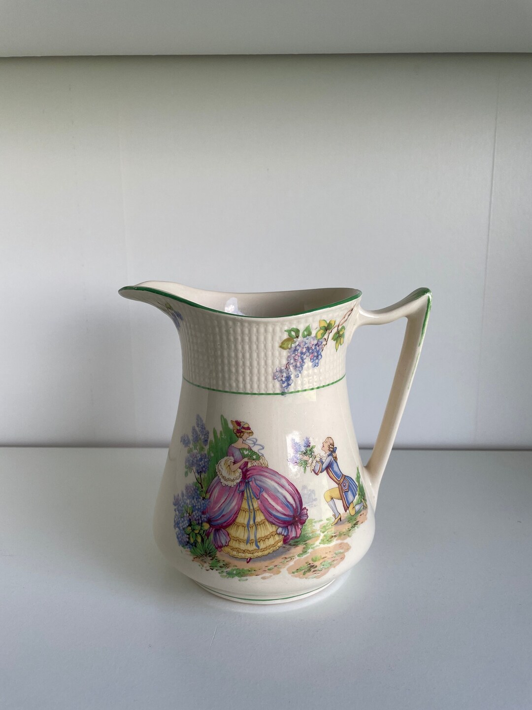 1930s Swinnertons Staffordshire England Lilac Time Pitcher - Etsy