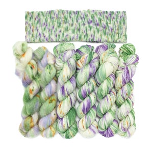 Crocus - Multiple Bases - Choose Your Base - Sock Yarn, Worsted Yarn ...