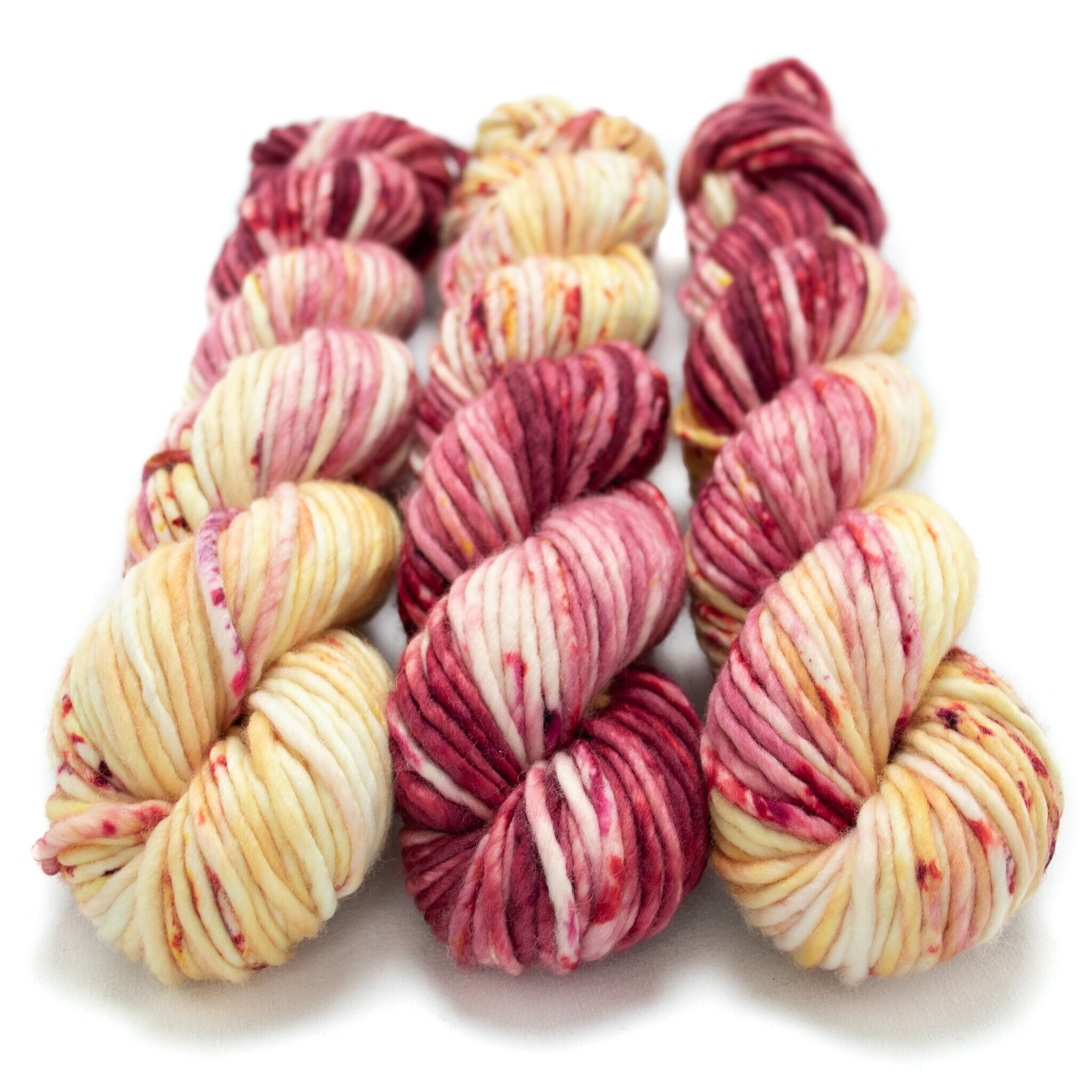 Super Bulky Yarn Merino Nylon, Hand Dyed Yarn, Speckled Yarn, Single ...