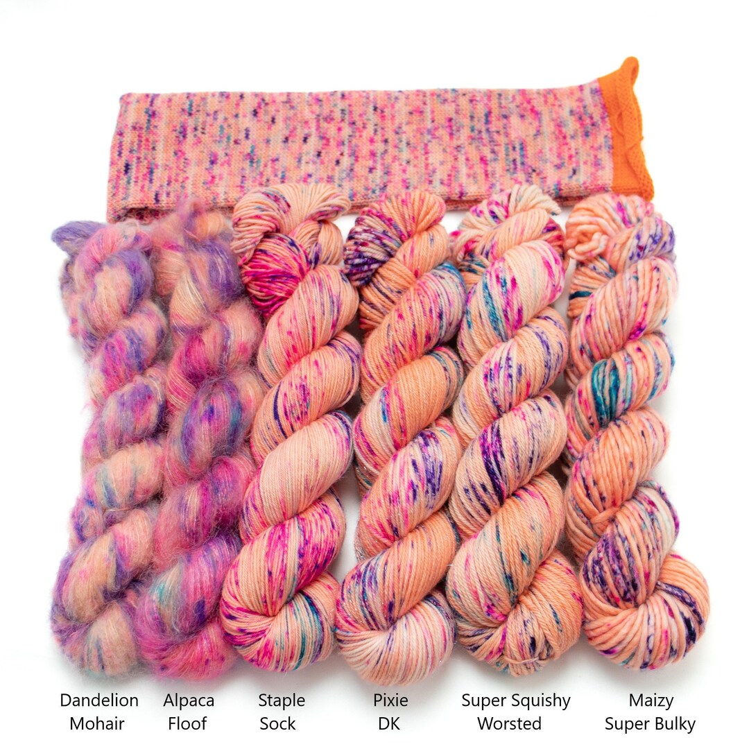 Ta-da Multiple Bases Choose Your Base Sock, Worsted, MCN, Alpaca, Super ...