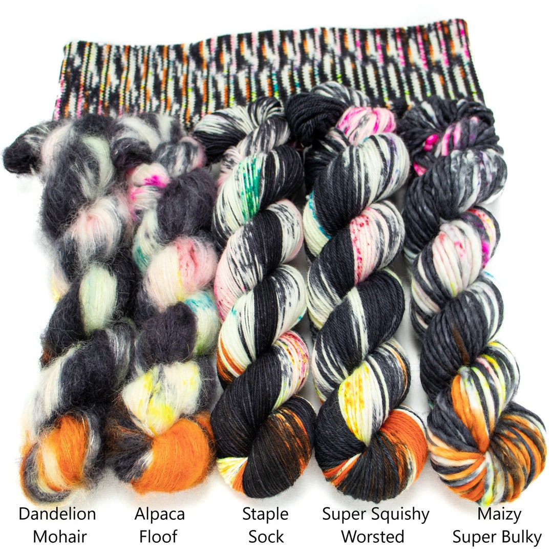 I Can't but Toucan Yarn of the Month Choose Your Base Sock, Worsted ...
