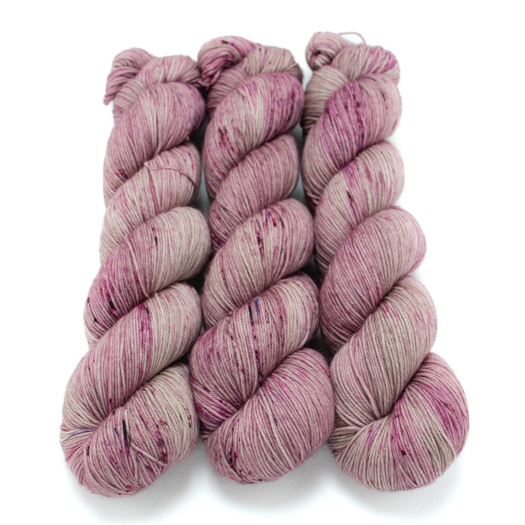 Sock Yarn, Hand Dyed, Speckled, Superwash Merino Nylon Fingering Weight ...