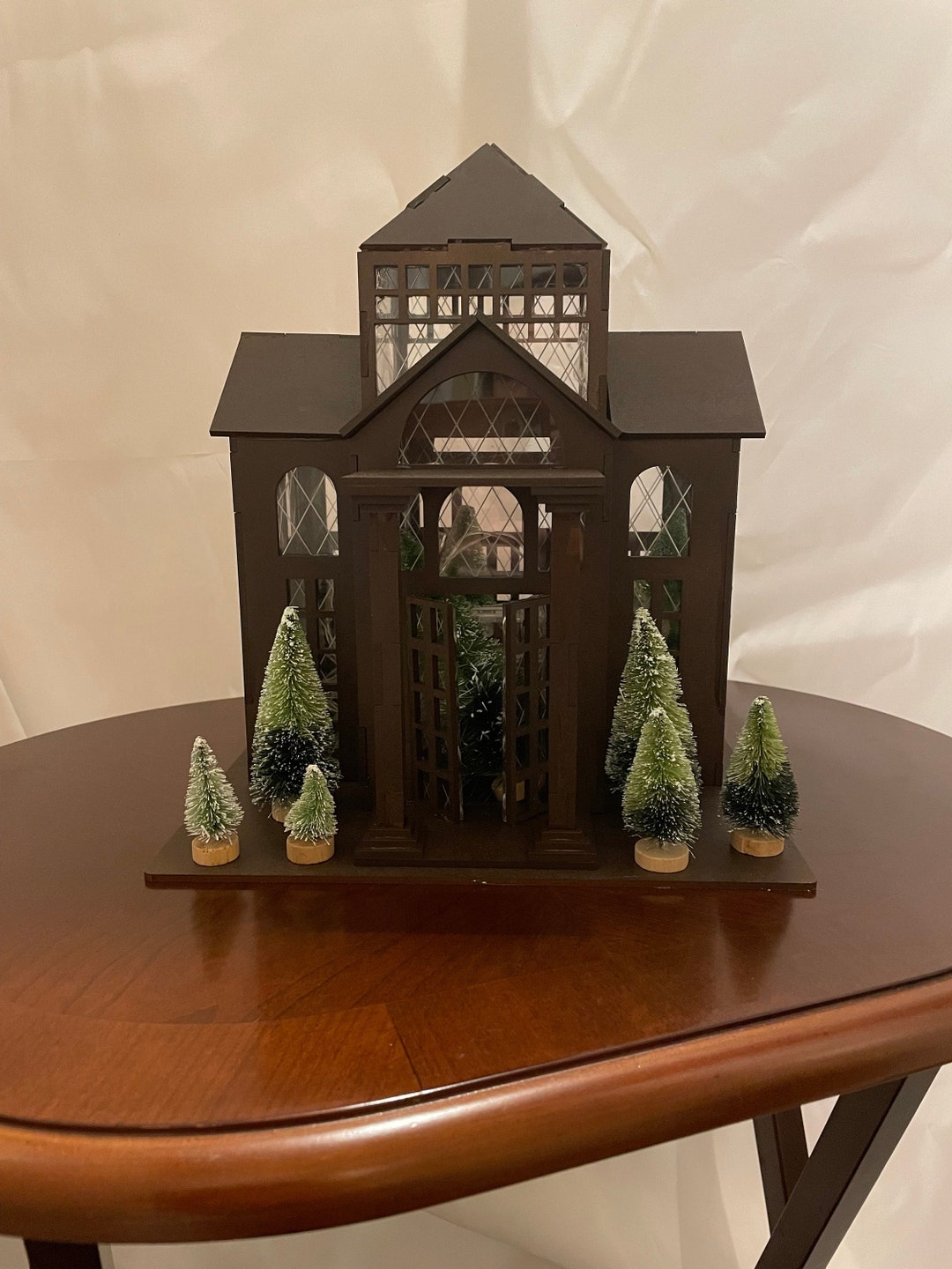 Gingerbread House Arborium Greenhouse - Etsy