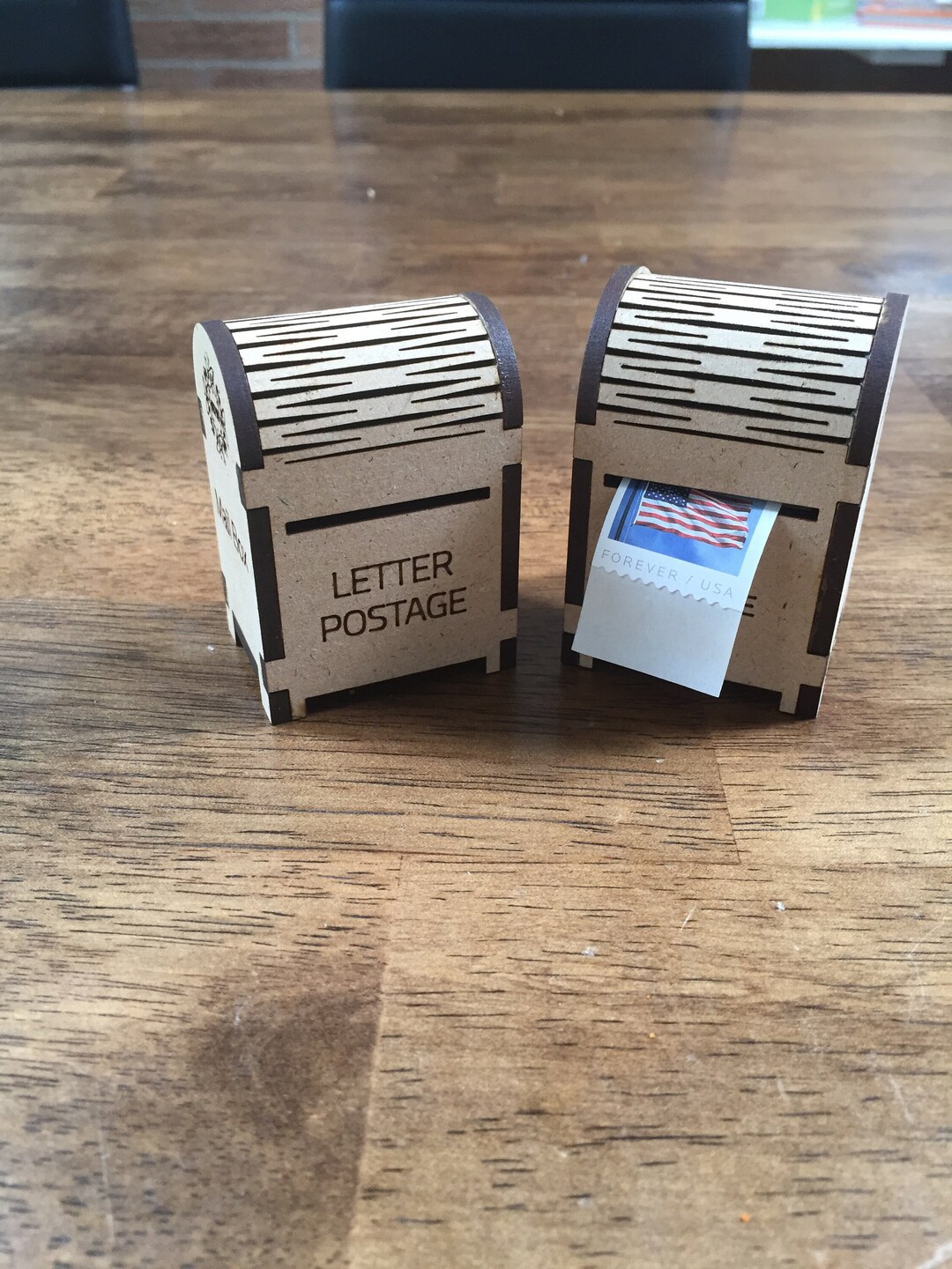 Wooden Stamp Roll Dispenser - Etsy