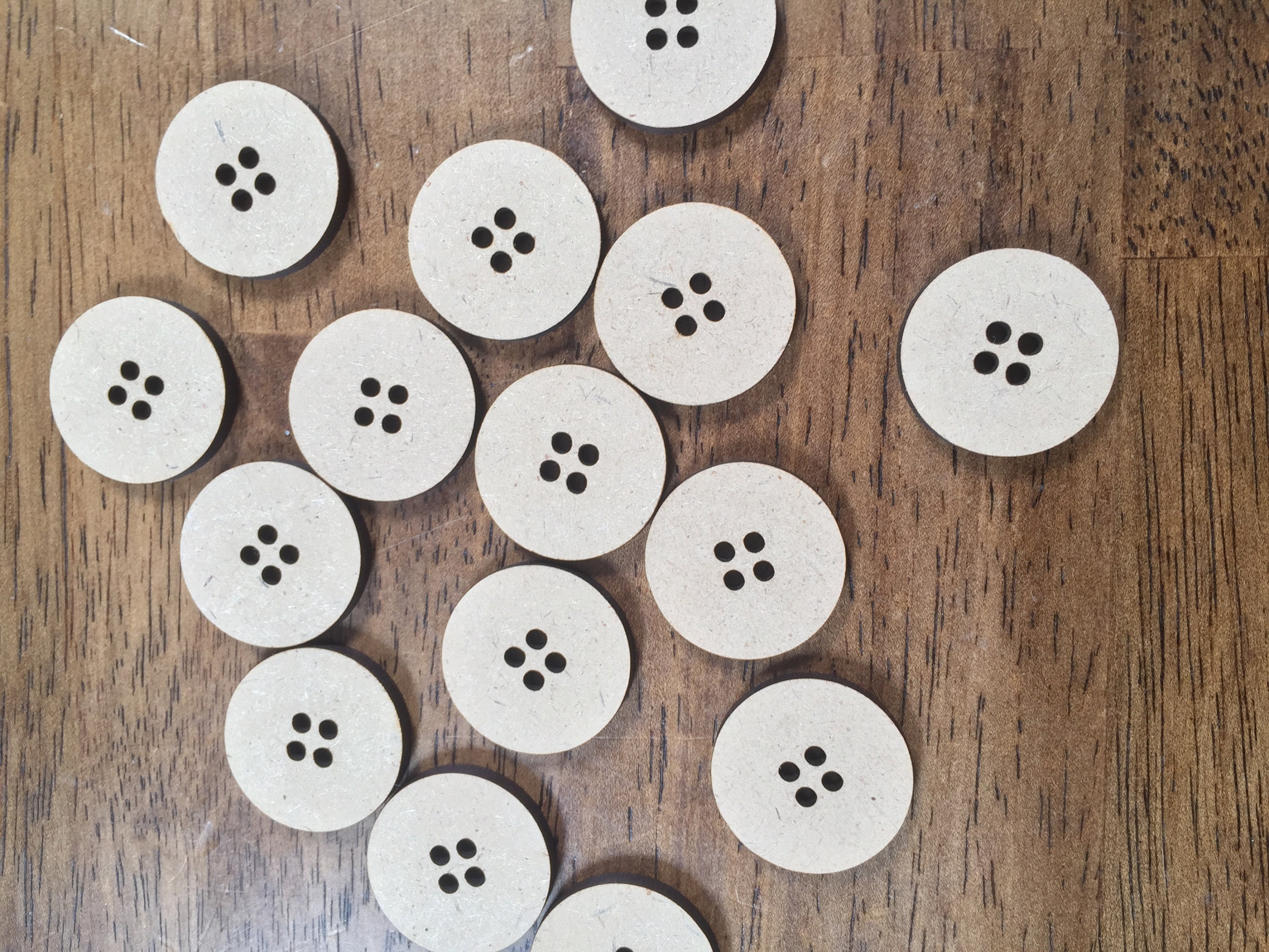 DIGITAL Buttons 2-hole / 4-hole SVG Laser Cut Files Laser File ...