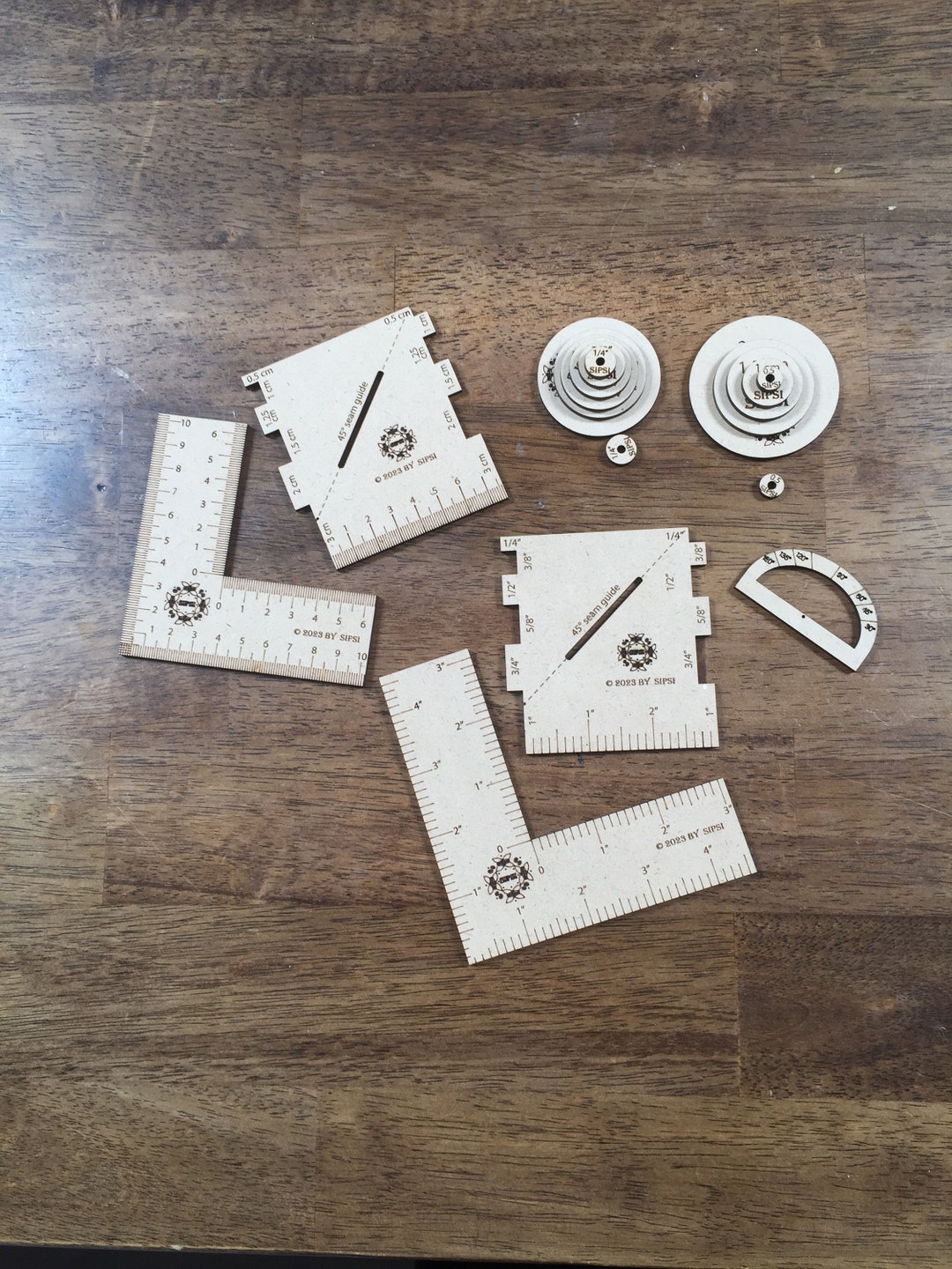 Sewing Guides (rulers, Pattern Circles, Seam Guides) - Etsy