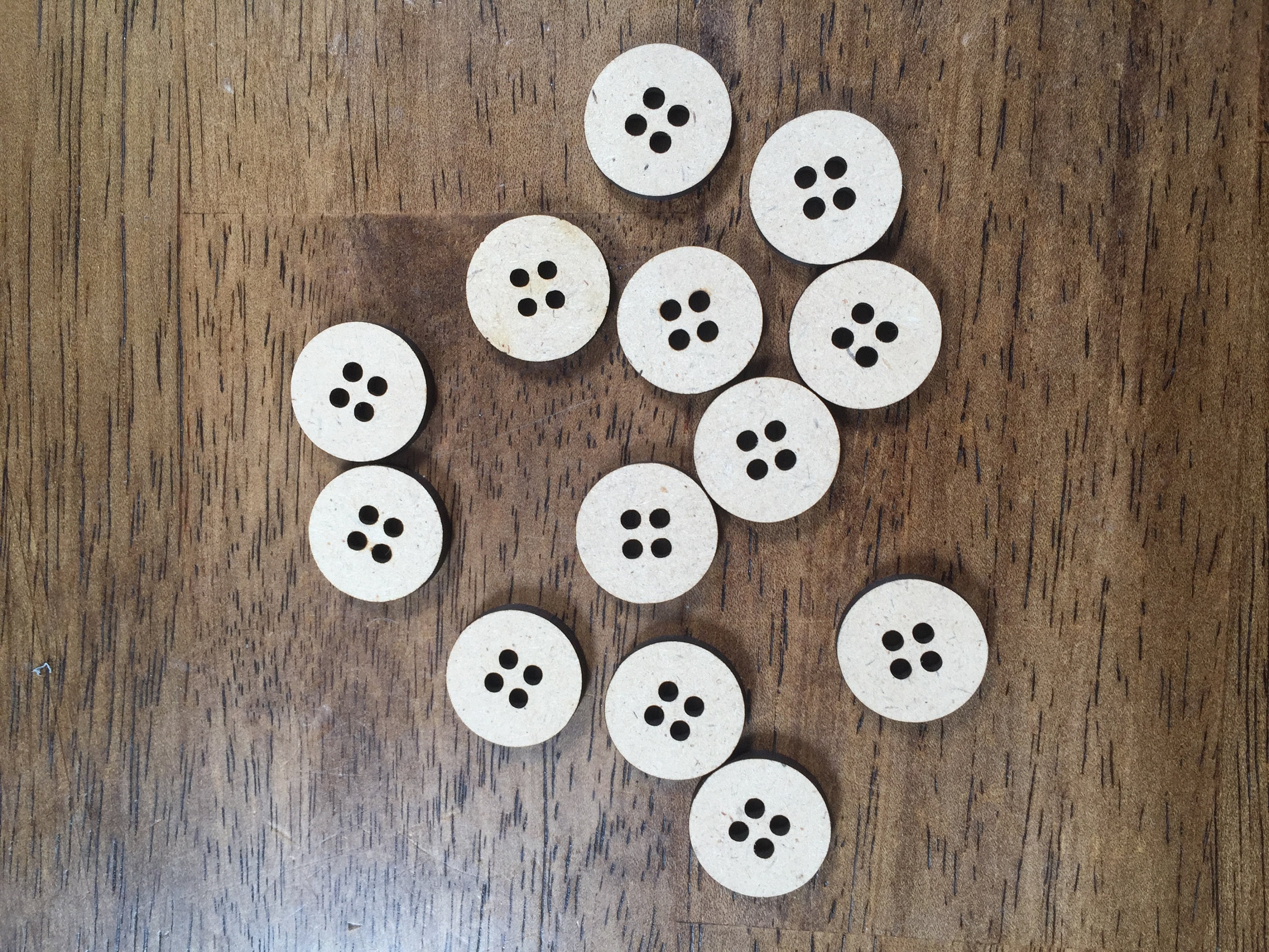 DIGITAL Buttons 2-hole / 4-hole SVG Laser Cut Files Laser File ...