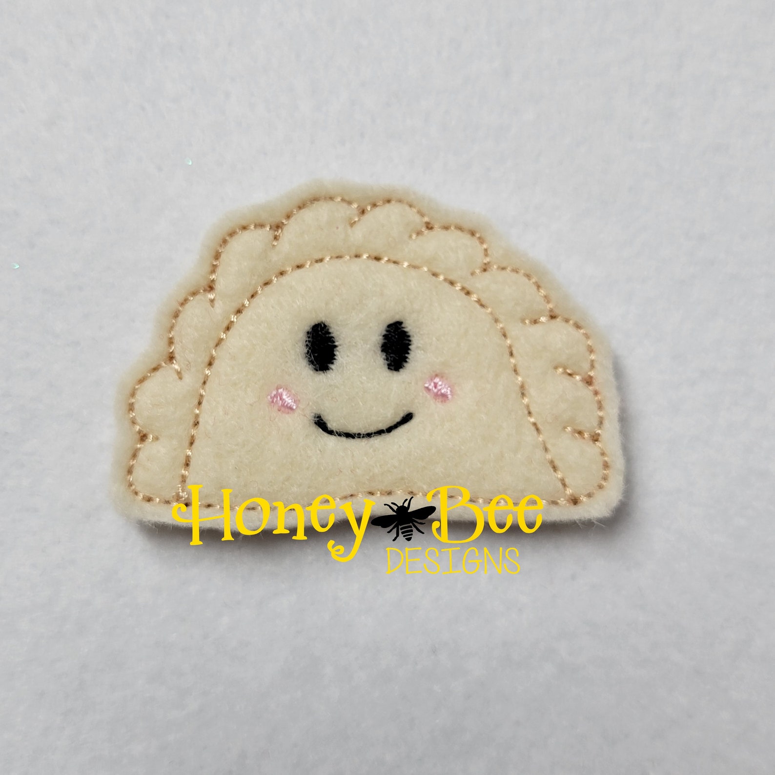Pierogi Feltie Design, Pierogi Feltie Embroidery Design, Pierogi Feltie ...
