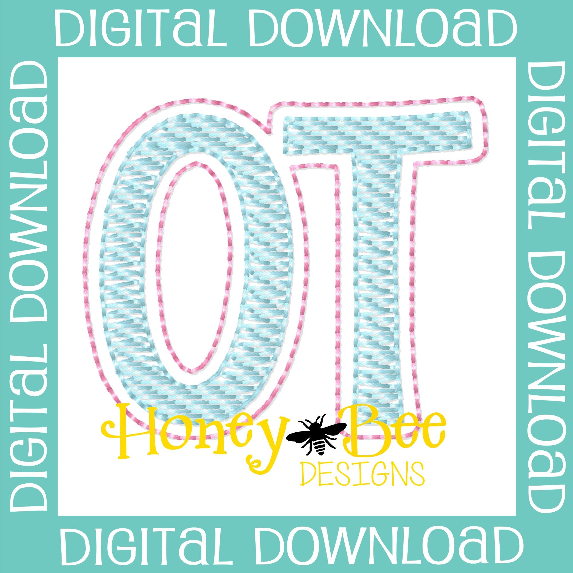 OT Feltie Design, Occupational Therapist Design, Instant OT Feltie ...