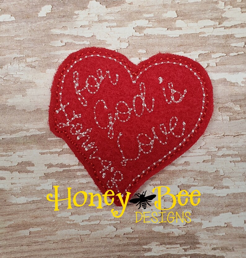 Valentine Feltie Designs, Valentine's Day Feltie Embroidery Design, for ...