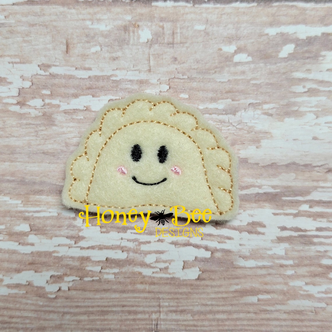 Pierogi Feltie Design, Pierogi Feltie Embroidery Design, Pierogi Feltie ...
