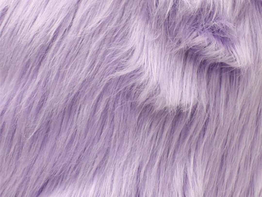 LILAC Lavender Shaggy Faux Fur, Plush Pile, 18"x30" Photo Prop Basket ...