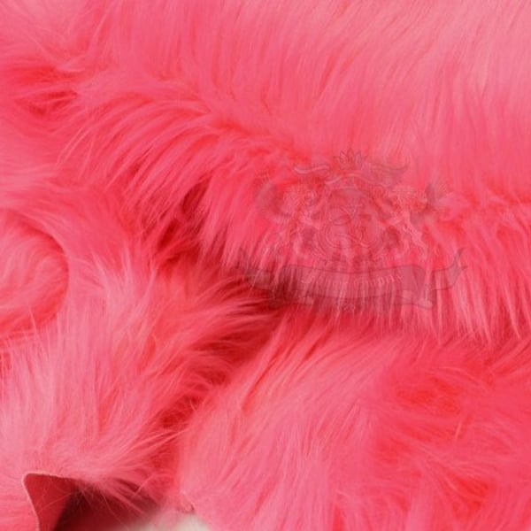 Pink Faux Fur Pillow - Etsy