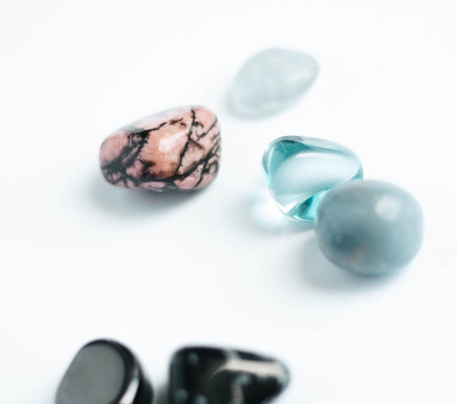 Rhodonite Tumbled Stone Rhodonite Crystal Nurturing Tumble - Etsy