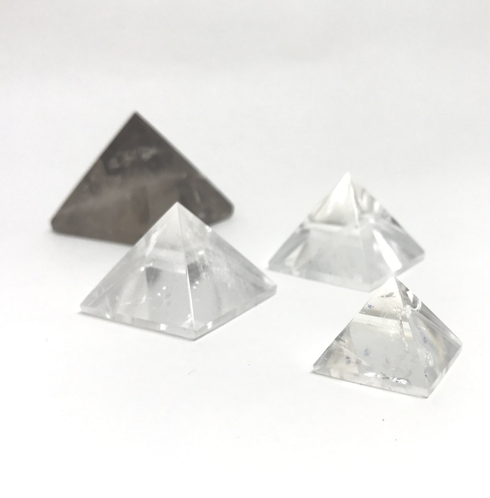 Clear Quartz Pyramid Quartz Crystal Pyramid Natural Quartz - Etsy