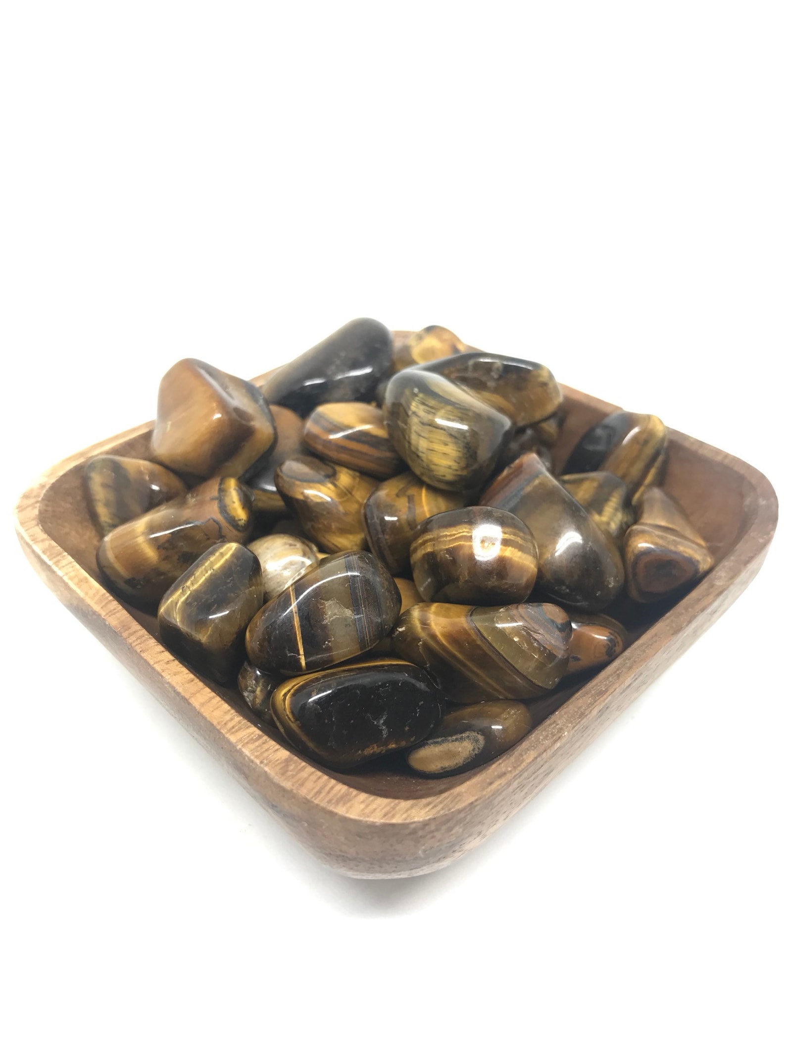 Tumbled Tigers Eye Tigers Eye Crystal Tumbled Crystal - Etsy