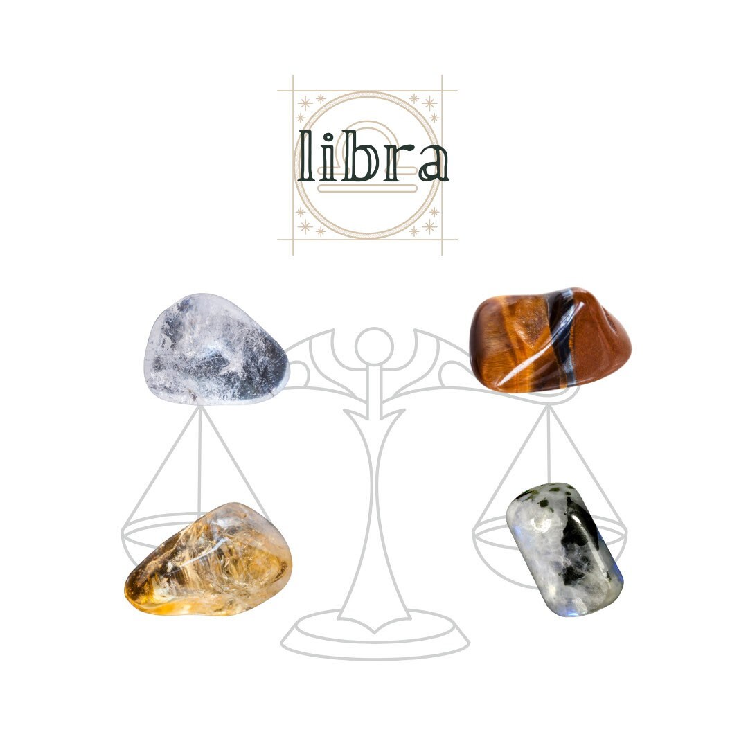 Libra Crystal Kit, Horoscope Collection, Libra Zodiac Kit, Healing ...