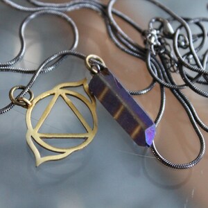 Third Eye Necklace, Chakra Jewelry, Portal Healing Jewellery, Reiki ...