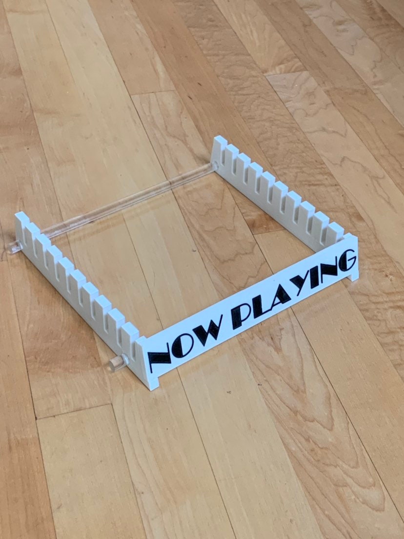 Now Playing Vinyl Album display holds 10 albums Now Spinning | Etsy