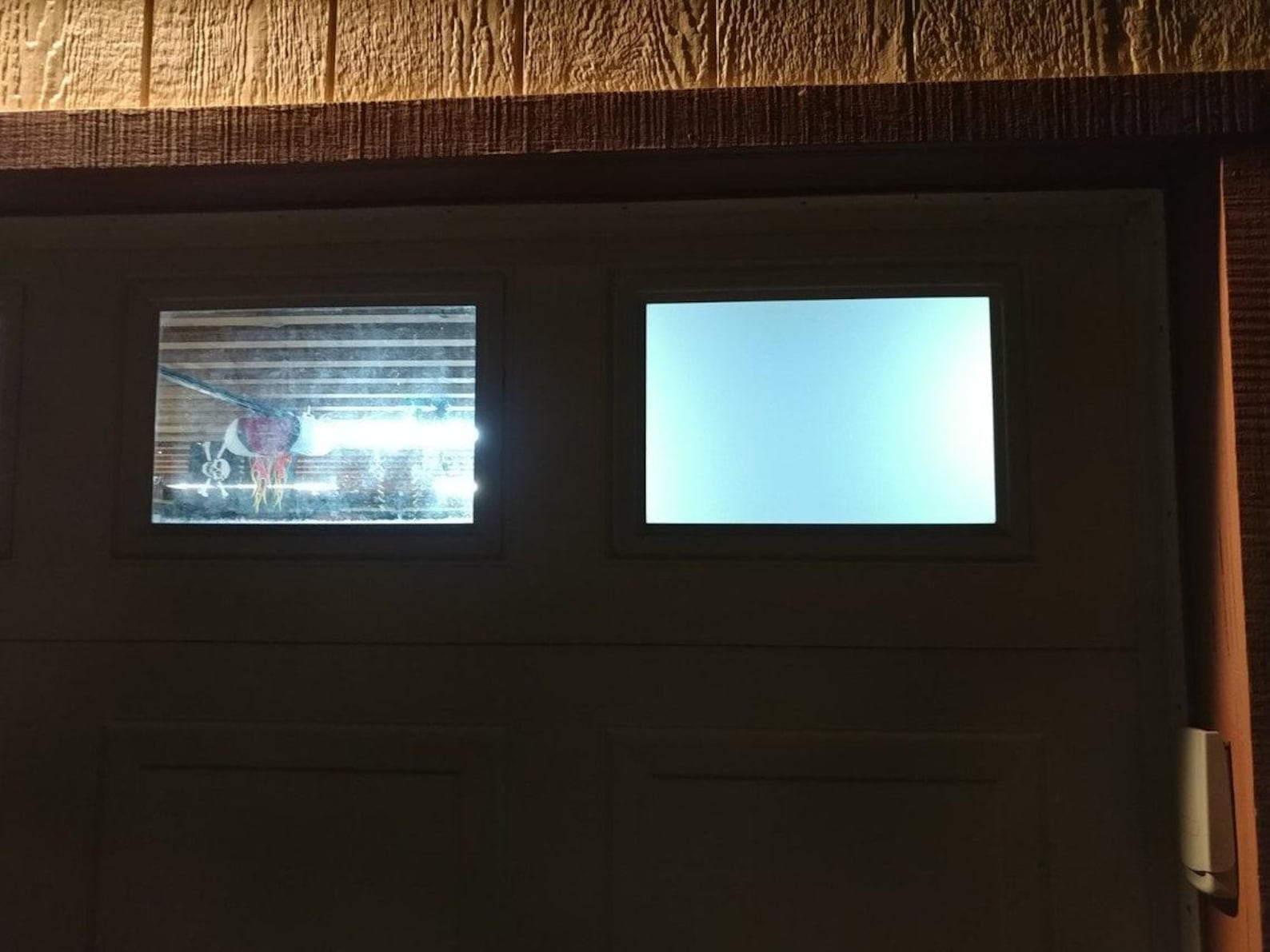 Privacy Window Vinyl Sheets for Garage and Home Windows. Custom Sizes ...