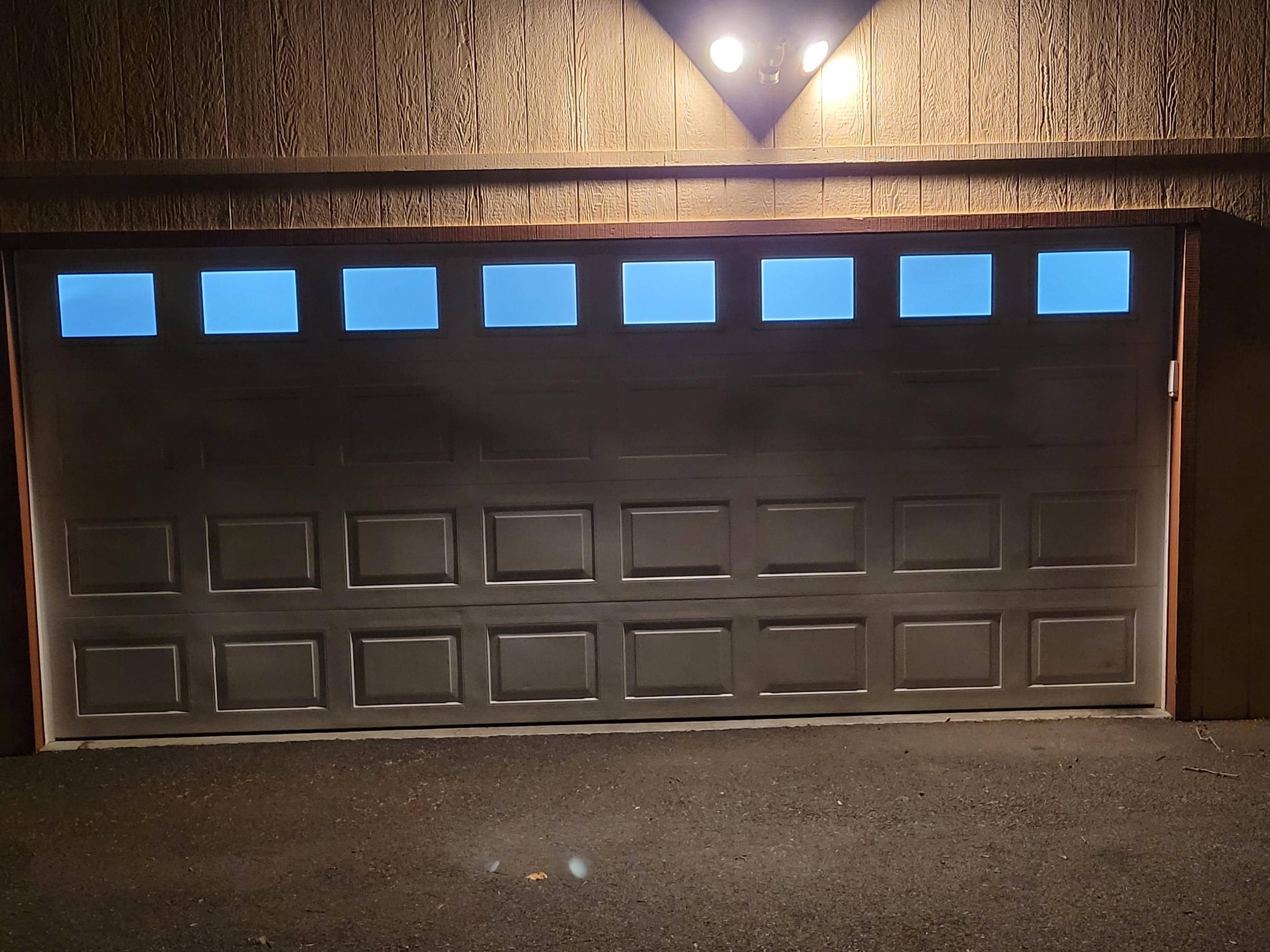 Privacy Window Vinyl Sheets for Garage and Home Windows. Custom Sizes ...