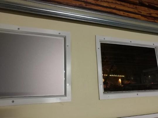 Privacy Window Vinyl Sheets for Garage and Home Windows. Custom Sizes ...