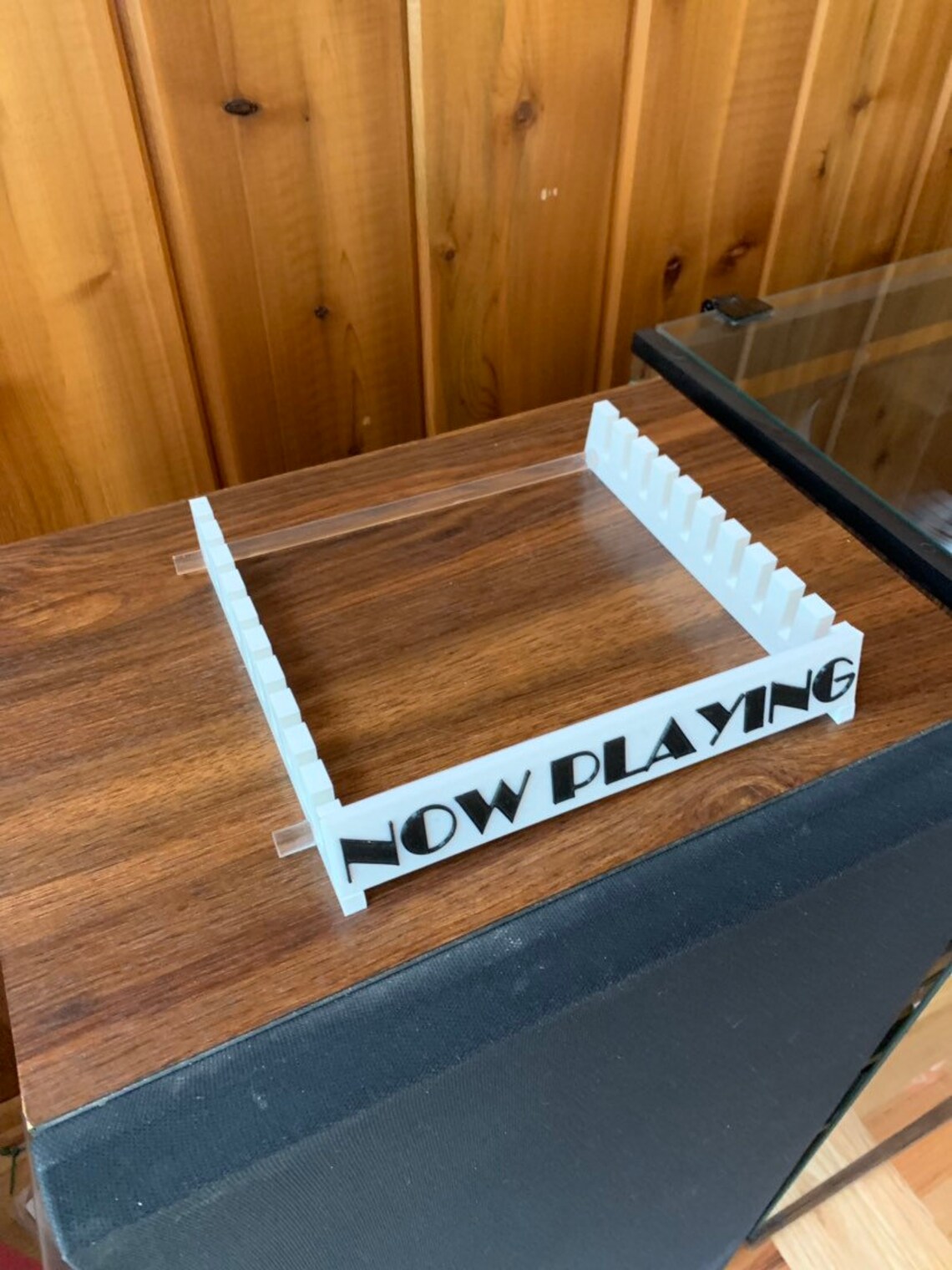 Now Playing Vinyl Album Display Holds 10 Albums Now Spinning - Etsy