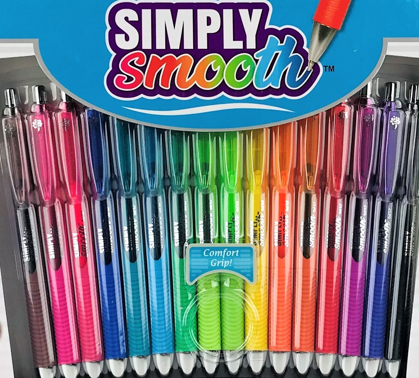 Cra-z-art 20 Vibrant Gel Pens Set Classic, Glitter, Metallic Neon Craft ...