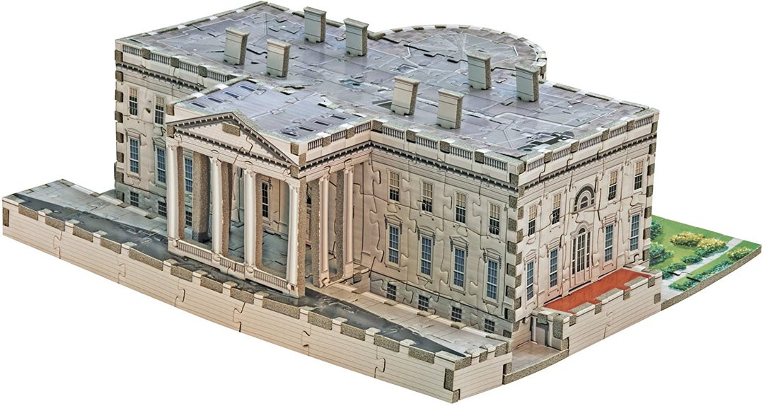 Puzz 3D the White House Intermediate Skill 250 Pieces Jigsaw Puzzle NEW ...