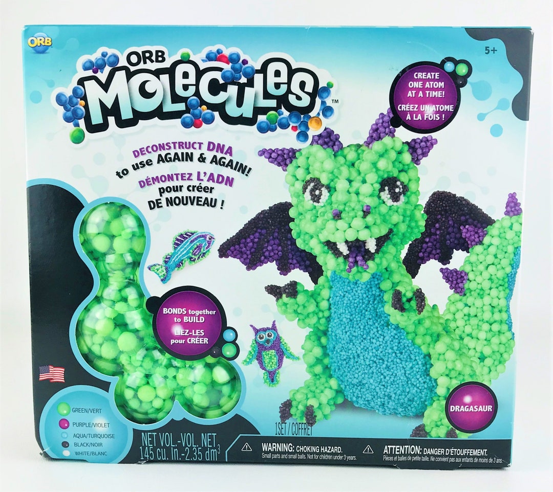 ORB Moléculas Dragasaur Artes Artes Juguete Infantil 5 Colores Nuevo ...