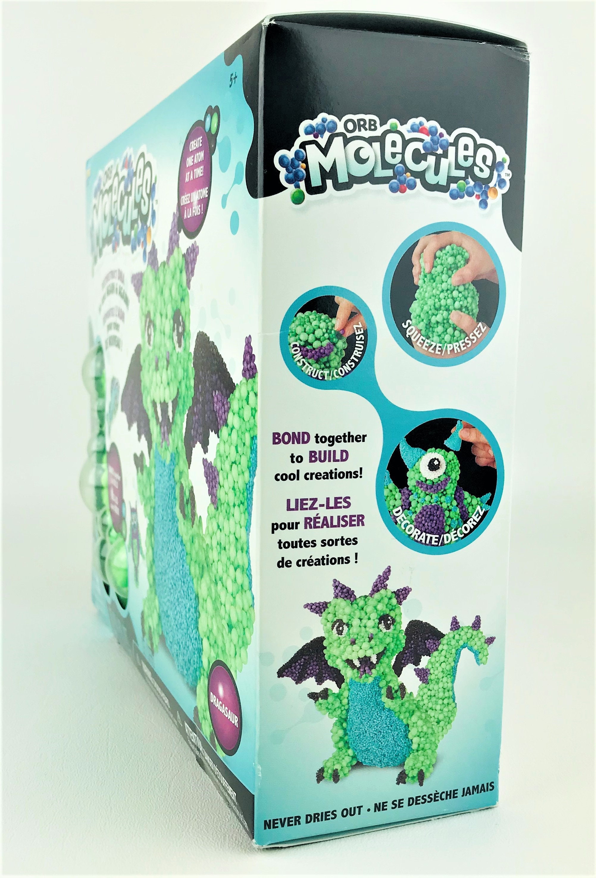 ORB Moléculas Dragasaur Artes Artes Juguete Infantil 5 Colores Nuevo ...