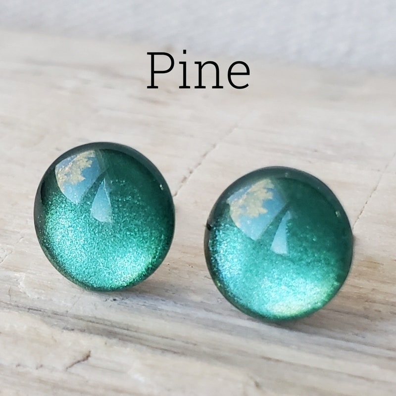 Green Earring - Etsy