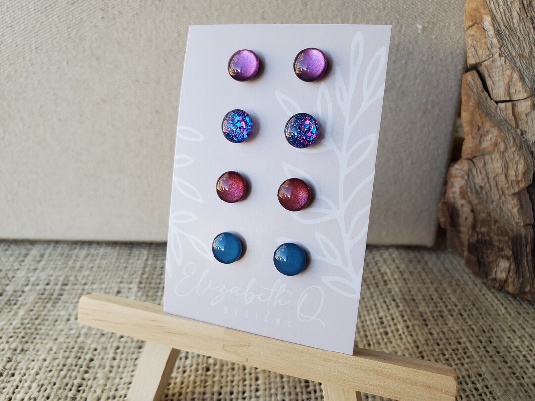 Jewel Tones Collection, Earring Gift Set, Hypoallergenic, Sensitive ...