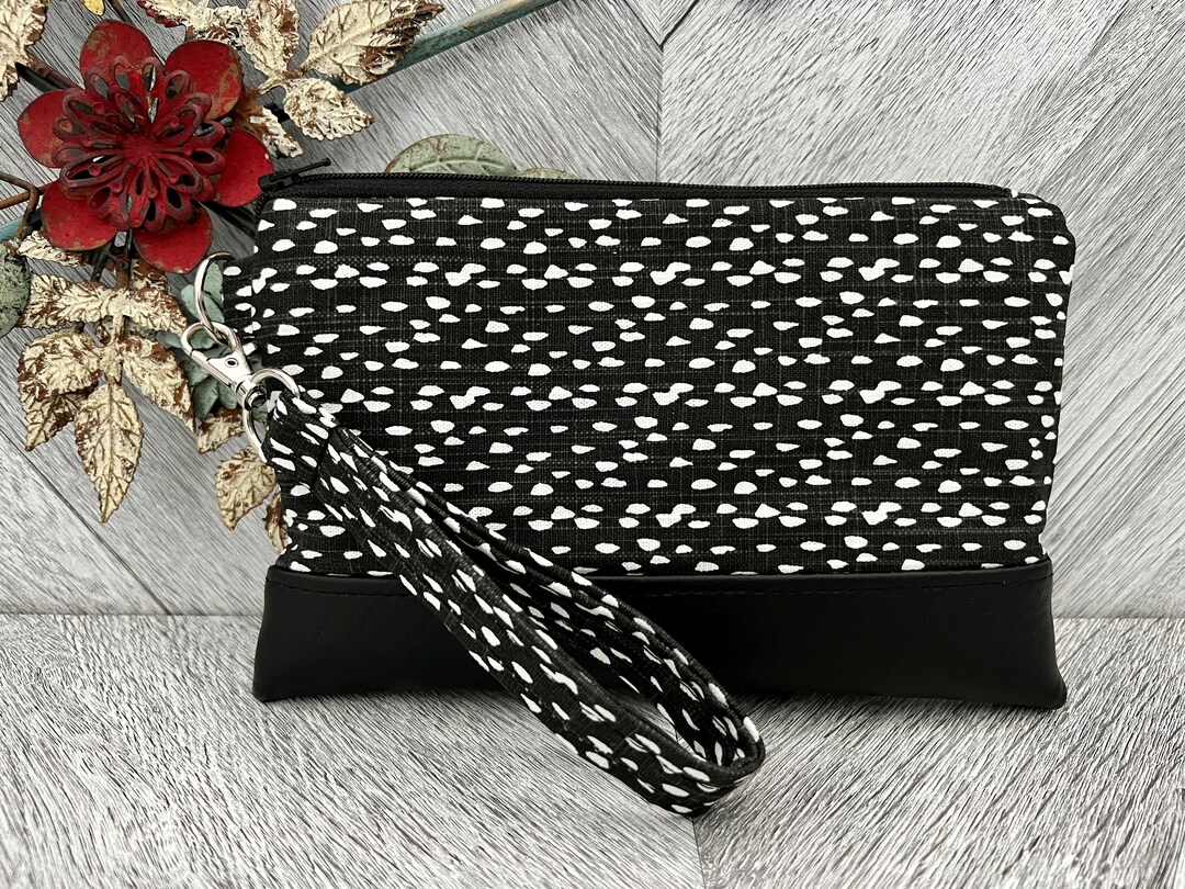 Wristlet Wallet iPhone Wristlet Purse Vegan Leather - Etsy