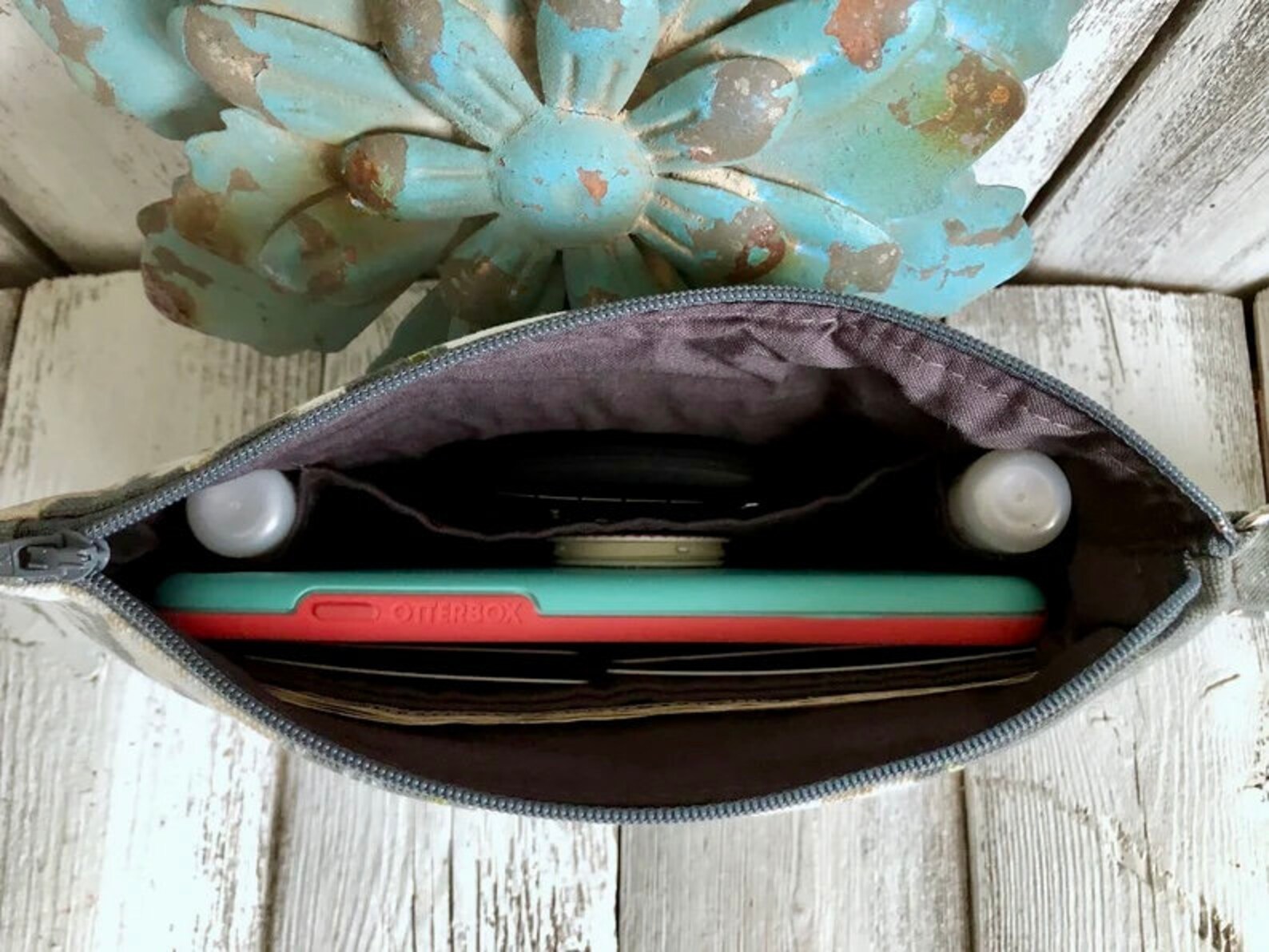 Wristlet Wallet Iphone Wristlet Purse Vegan Leather | Etsy