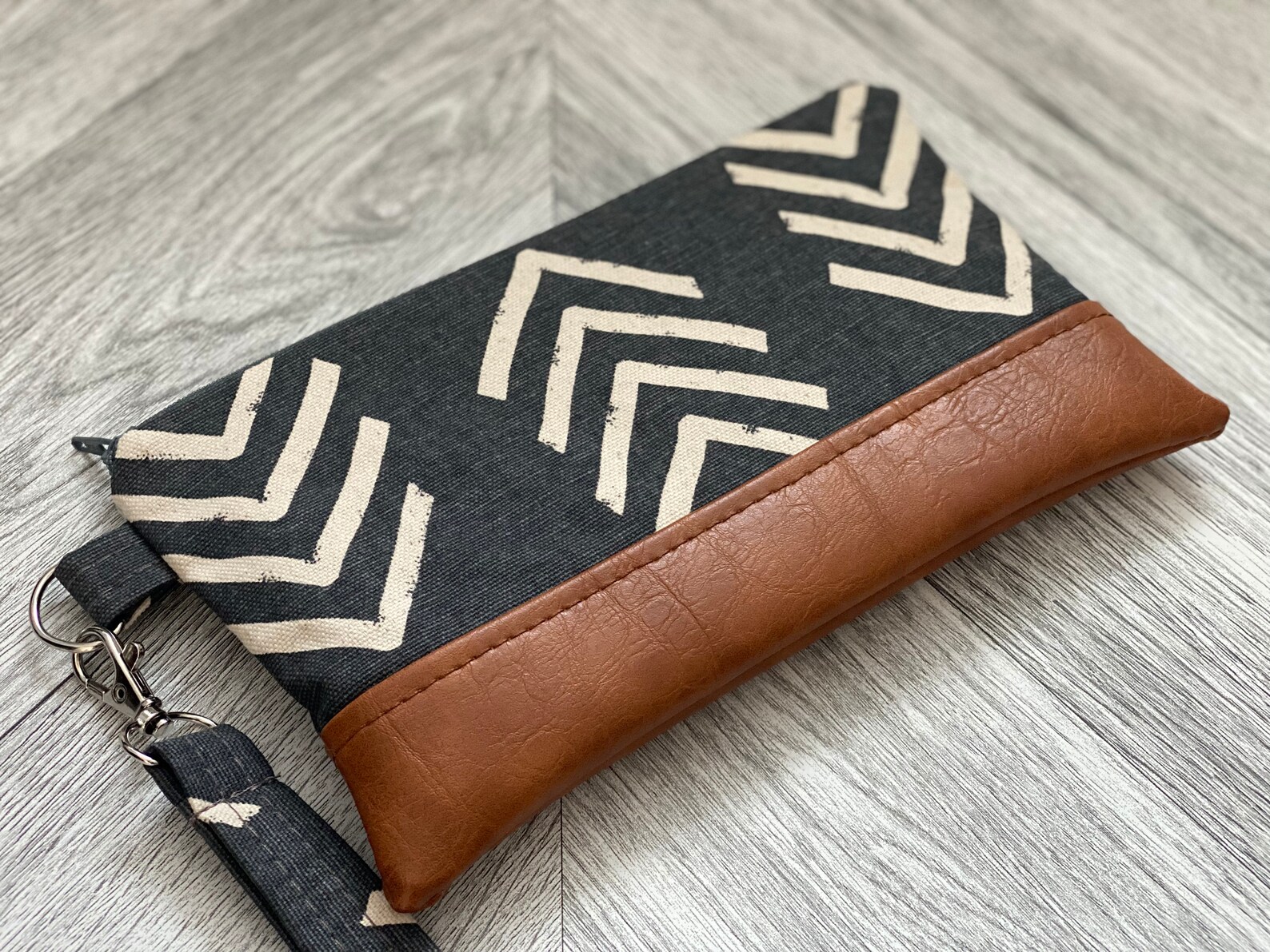 Wristlet Wallet Iphone Wristlet Purse Vegan Leather - Etsy