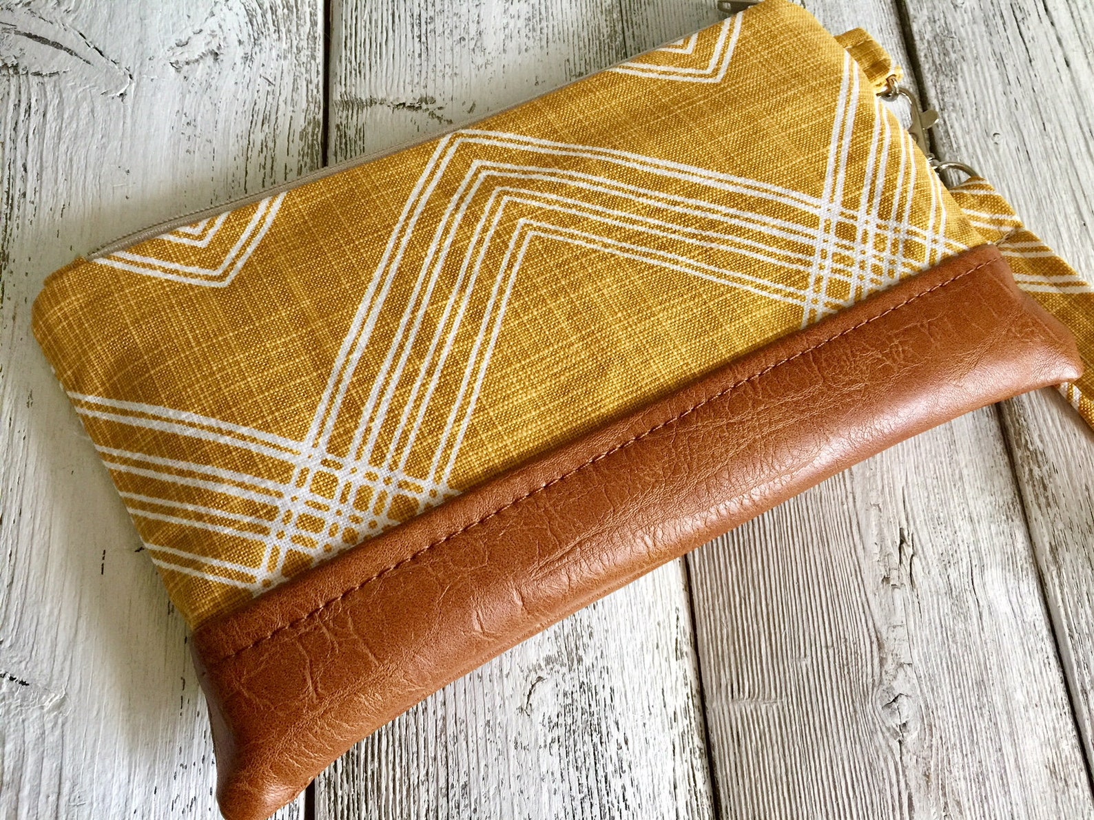 Wristlet Wallet Iphone Wristlet Purse Vegan Leather - Etsy