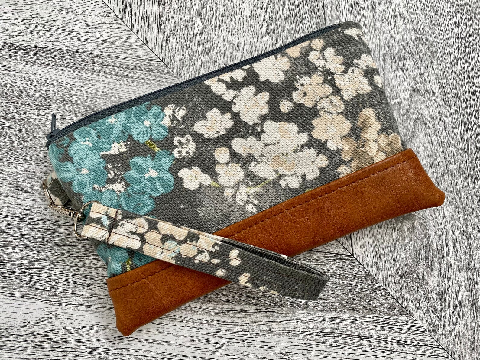 Wristlet Wallet Iphone Wristlet Purse Vegan Leather | Etsy