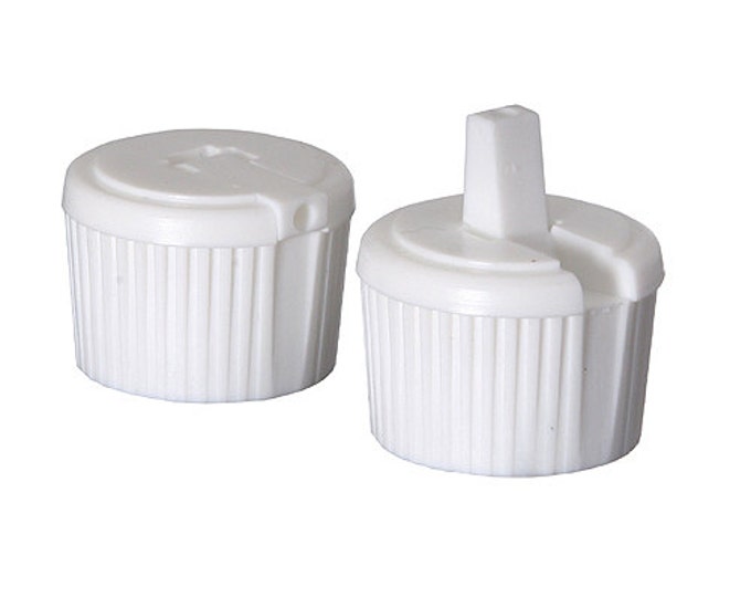 White 24/410 Turret Top Dispensing Cap 10 Pack - Etsy