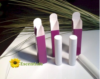 ON SALE Blue Lip Balm Tube Box 10 Pack | Etsy