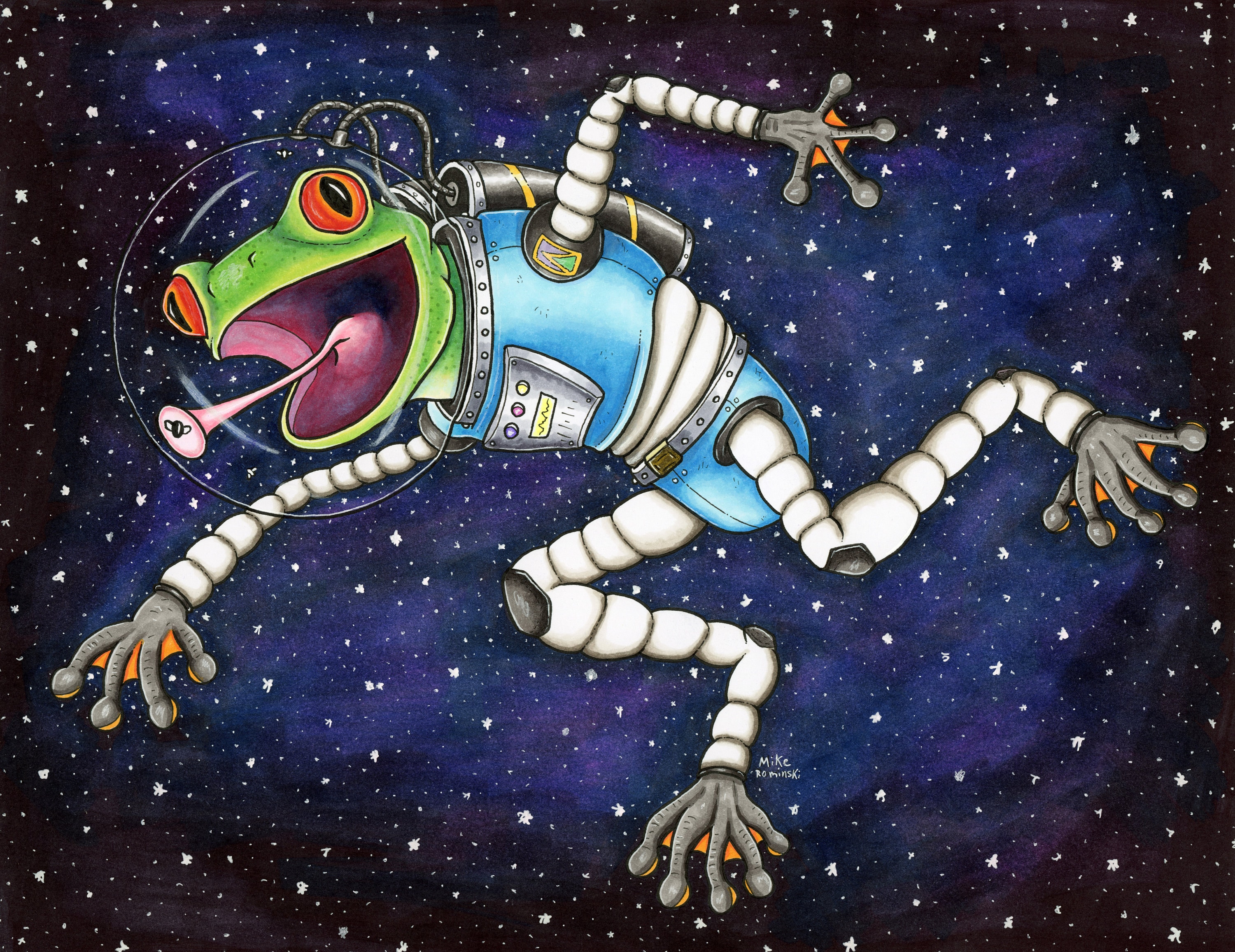Astronaut Frog