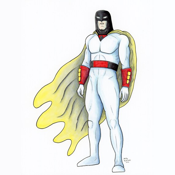 Space Ghost original & Prints - Etsy