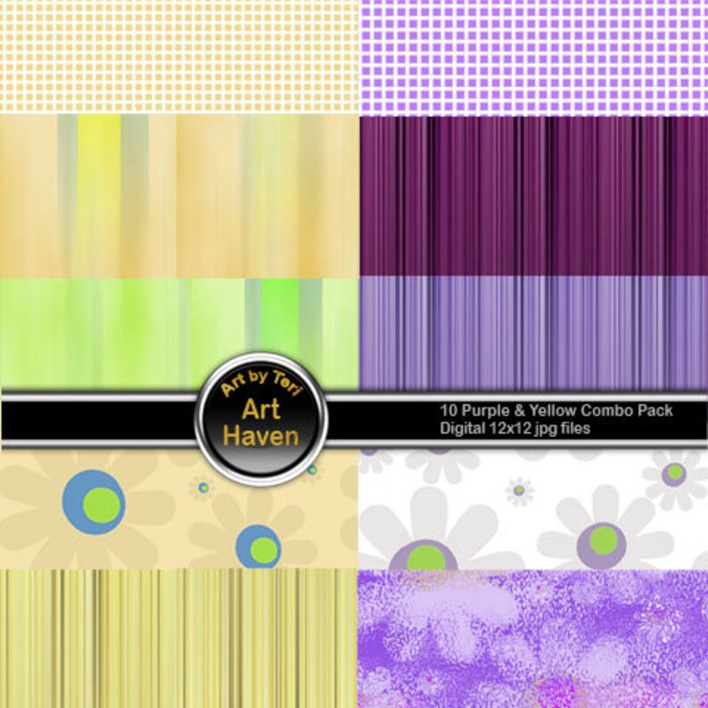 Paper Digital Downloads. 12x12 Inch at 300 Dpi 10 Art Digital - Etsy