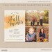 Fall Mini Session Template - Photography Marketing Board - Fall Minis ...