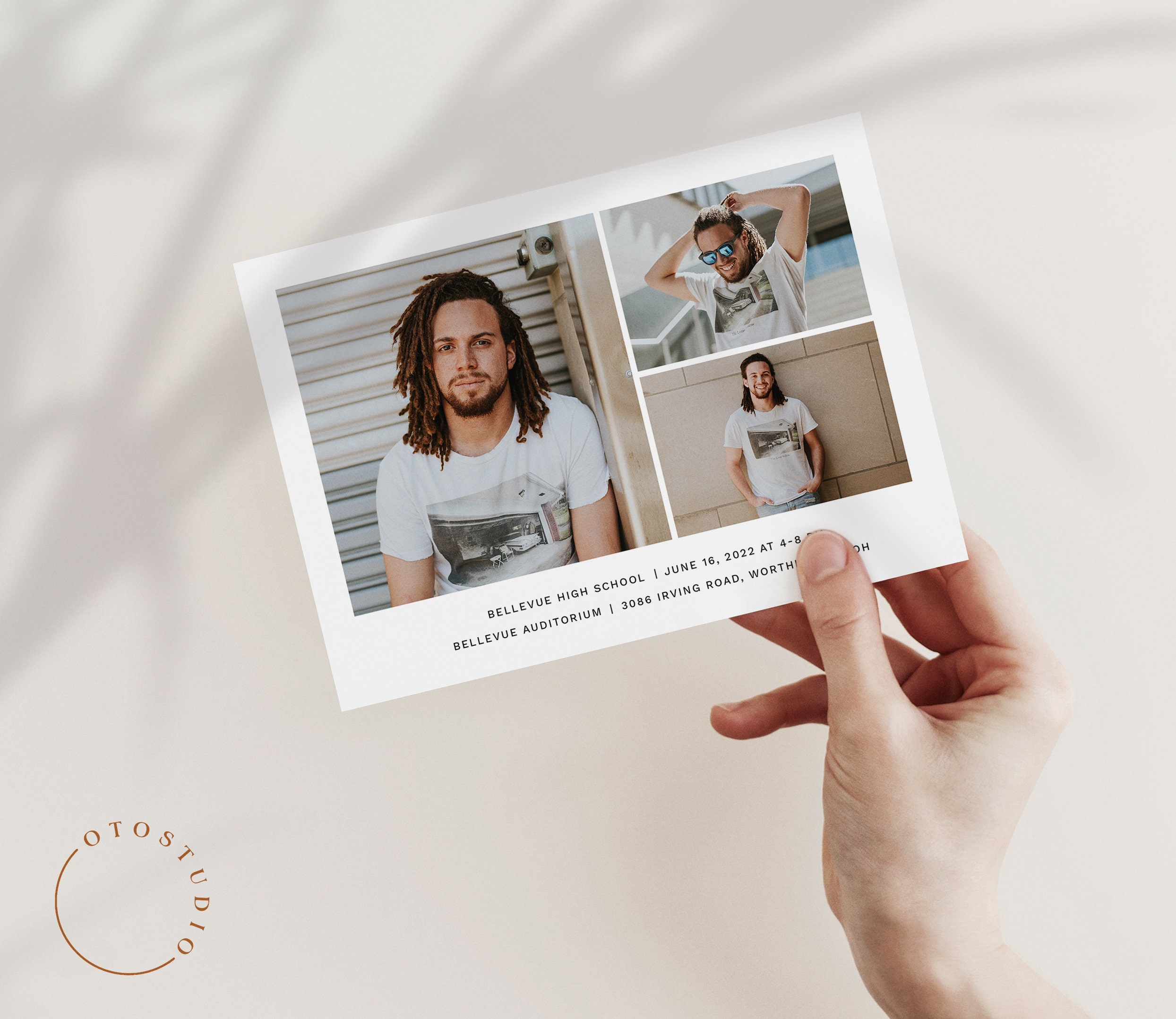 Graduation Announcement Template - 2022 Senior Printable Photoshop ...