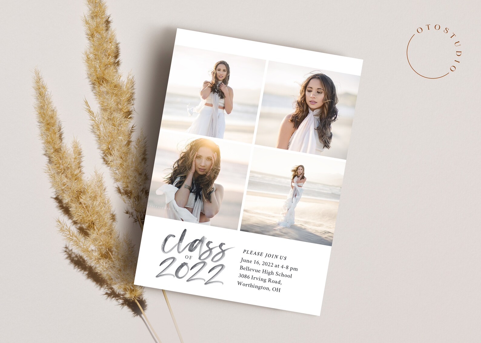 Graduation Announcement Template Class of 2022 Senior Card for | Etsy