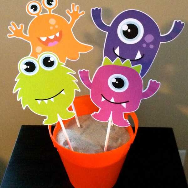 Monster Centerpiece - Etsy